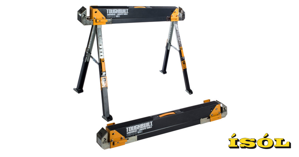 Ísól | Toughbuilt C700 Sawhorses 2-Pack búkkar