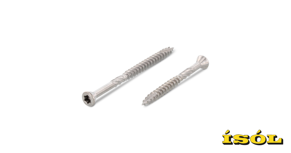 Ísól | A4 Pallaskrúfur 4.0x50/30 TX15 Art.9242