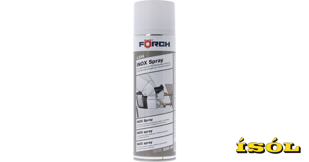 Ísól | Förch L234 Suðusprey fyrir ryðfrítt 500ml