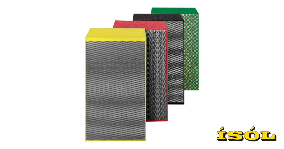 Ísól | HSP Demantsslípiklossi 90x55mm GR60 Grænn