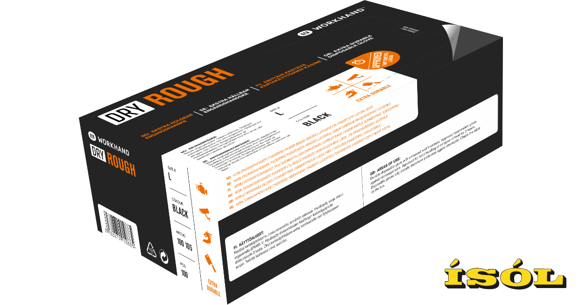 Ísól | Rough Einnota hanskar